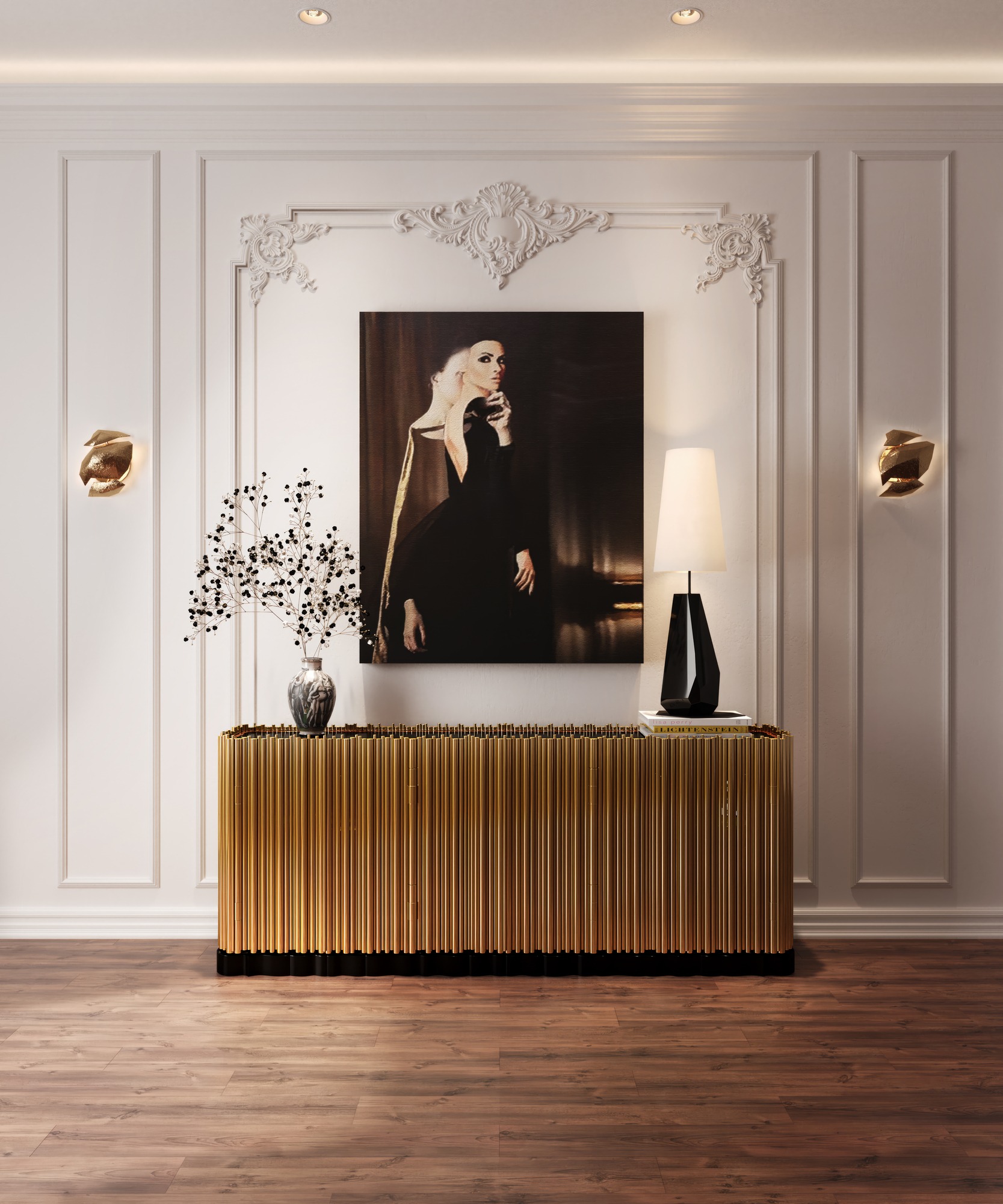 The Symphony Sideboard, An Exquisite Work of Art of Collectible Design ...